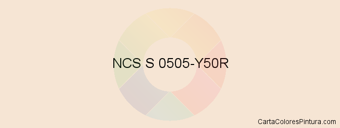 S 0505-Y50R : Color NCS S 0505-Y50R | CartaColoresPintura.com