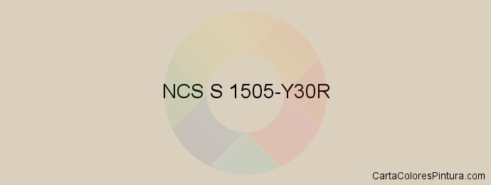 S 1505-Y30R : Color NCS S 1505-Y30R | CartaColoresPintura.com