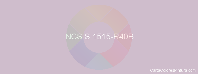 S 1515-R40B : Color NCS S 1515-R40B | CartaColoresPintura.com