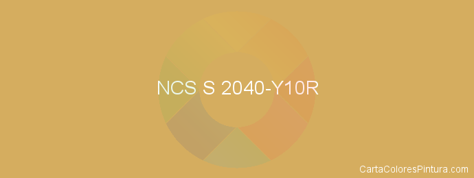 S 2040-Y10R : Color NCS S 2040-Y10R | CartaColoresPintura.com