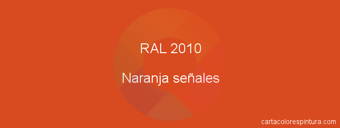 RAL 2010 : Pintura RAL 2010 (Naranja señales) | CartaColoresPintura.com