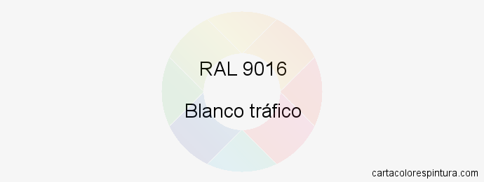 RAL 9016 : Pintura RAL 9016 (Blanco tráfico) | CartaColoresPintura.com