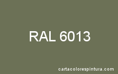 Carta de colores de pintura RAL Verde | CartaColoresPintura.com